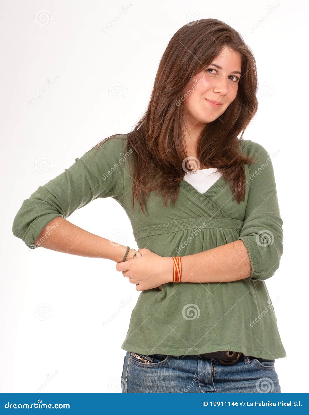 Nice girl stock photo. Image of smiling, happy, young - 19911146