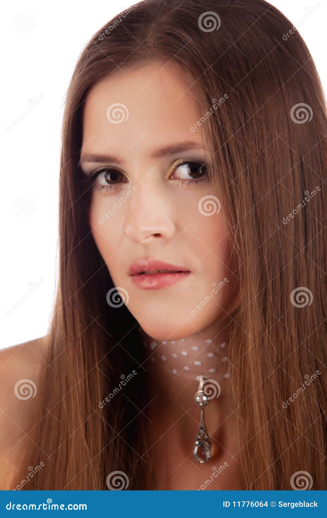 Nice girl close up stock photo. Image of looking, famale - 11776064