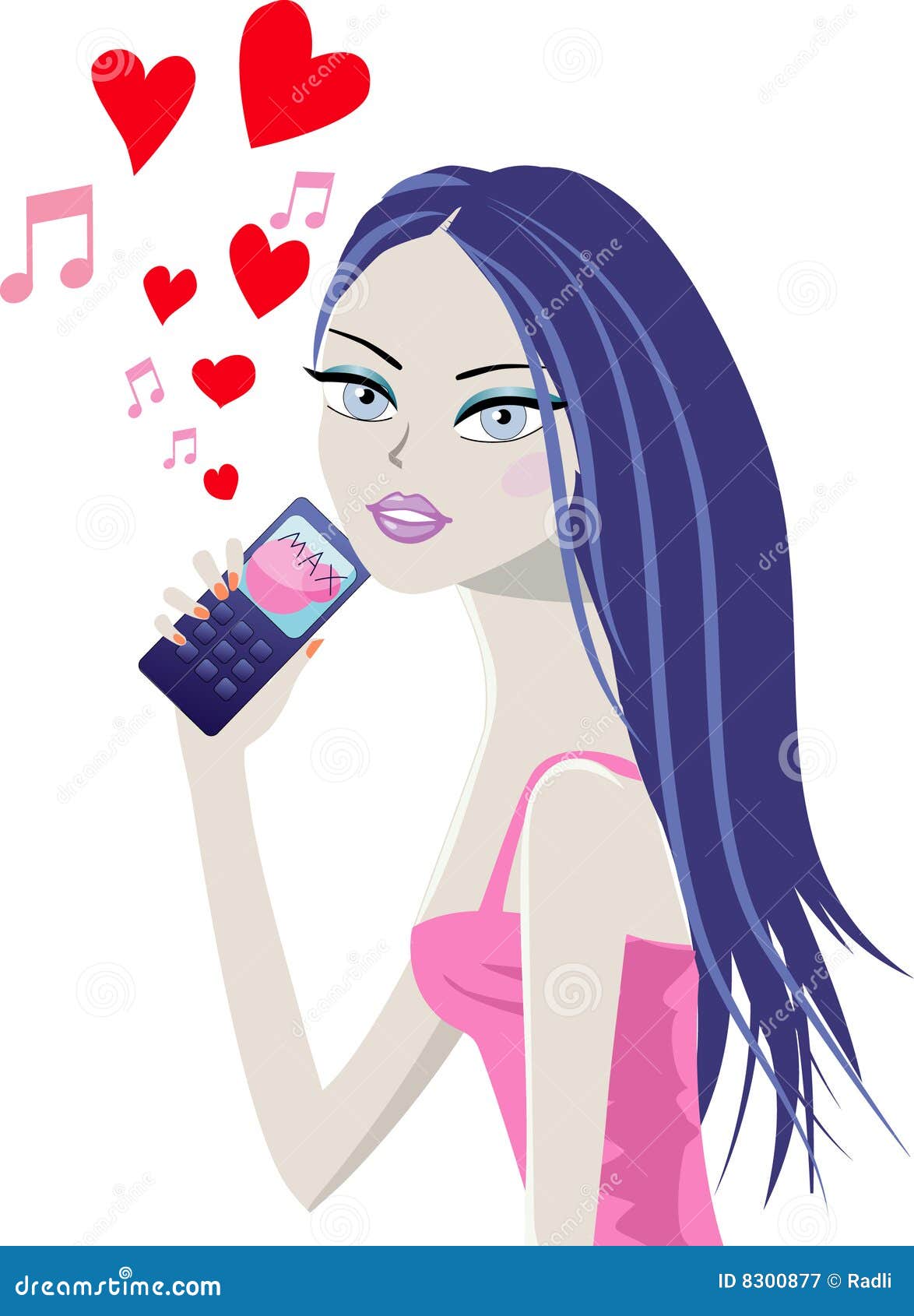 Nice Girl Behaving Well Like An Angel Vector Cartoon | CartoonDealer ...