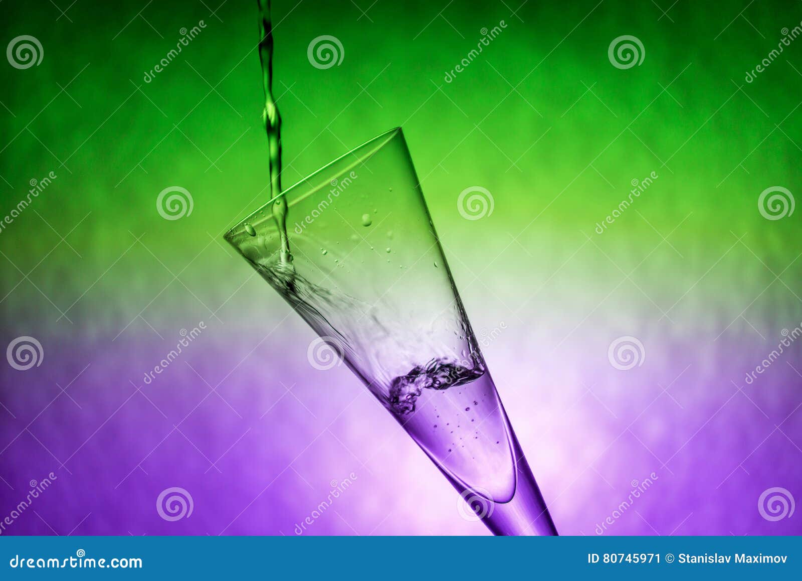 Nice Glass with Water Splashes Stock Image - Image of life, liquid ...