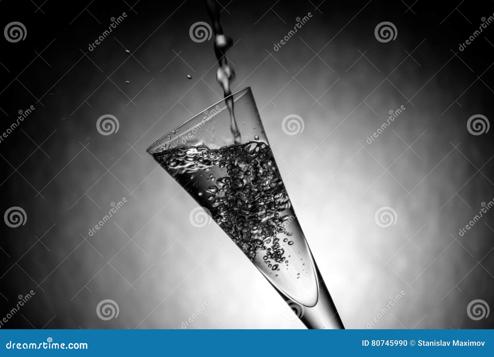 Nice Glass with Water Splashes Stock Photo - Image of juice, elegant ...