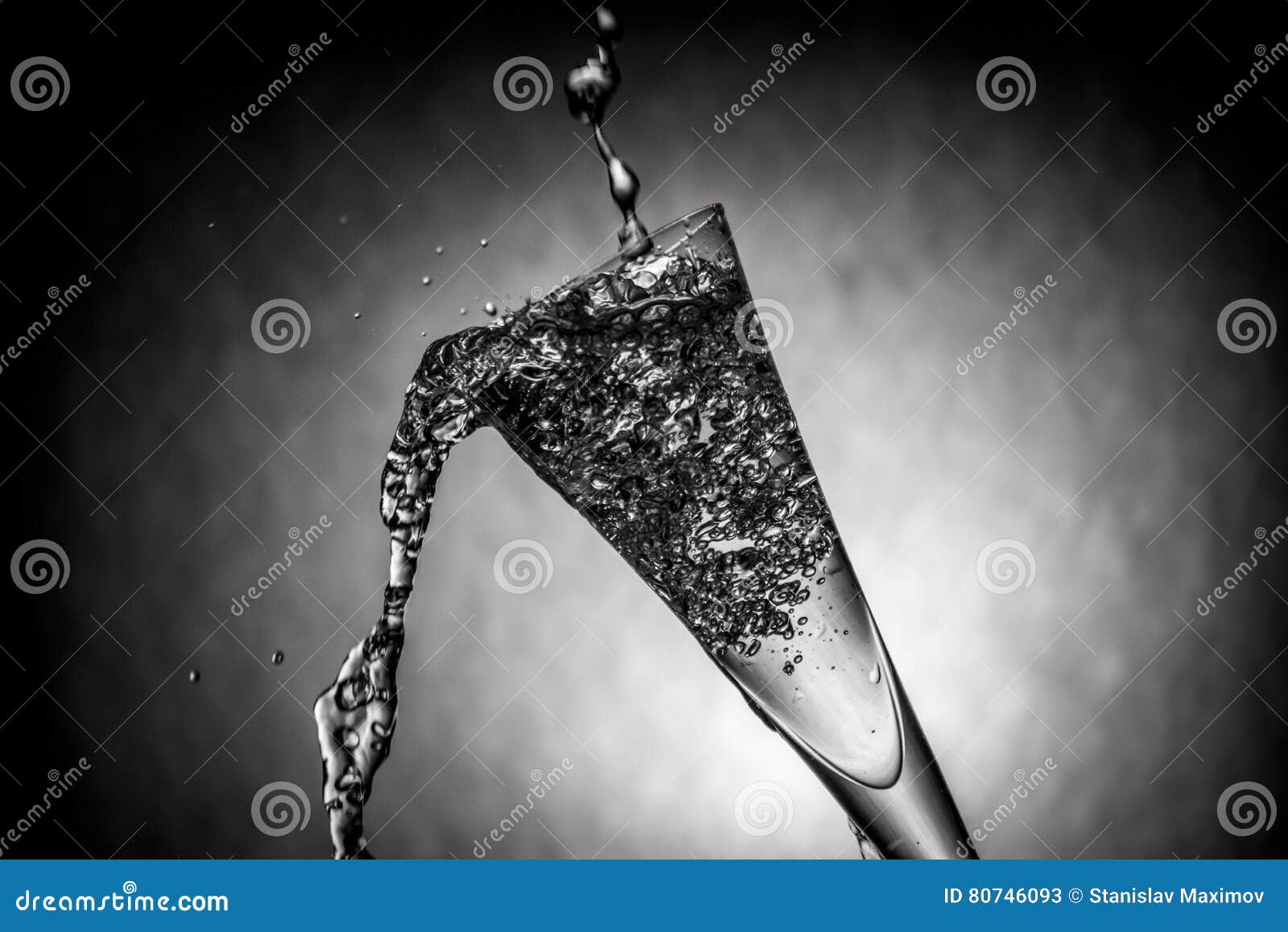 Nice Glass with Water Splashes Stock Image - Image of food, life: 80746093