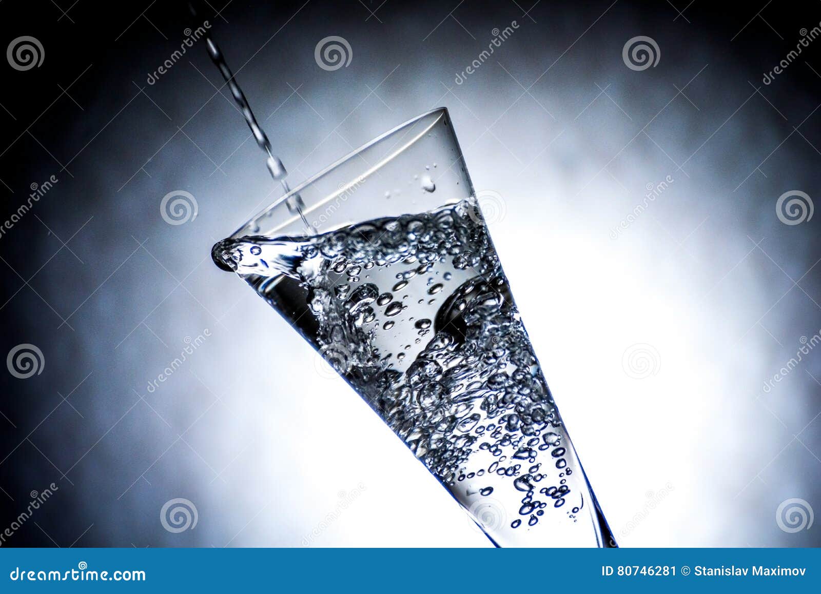 Nice Glass with Water Splashes Stock Image - Image of beverage ...