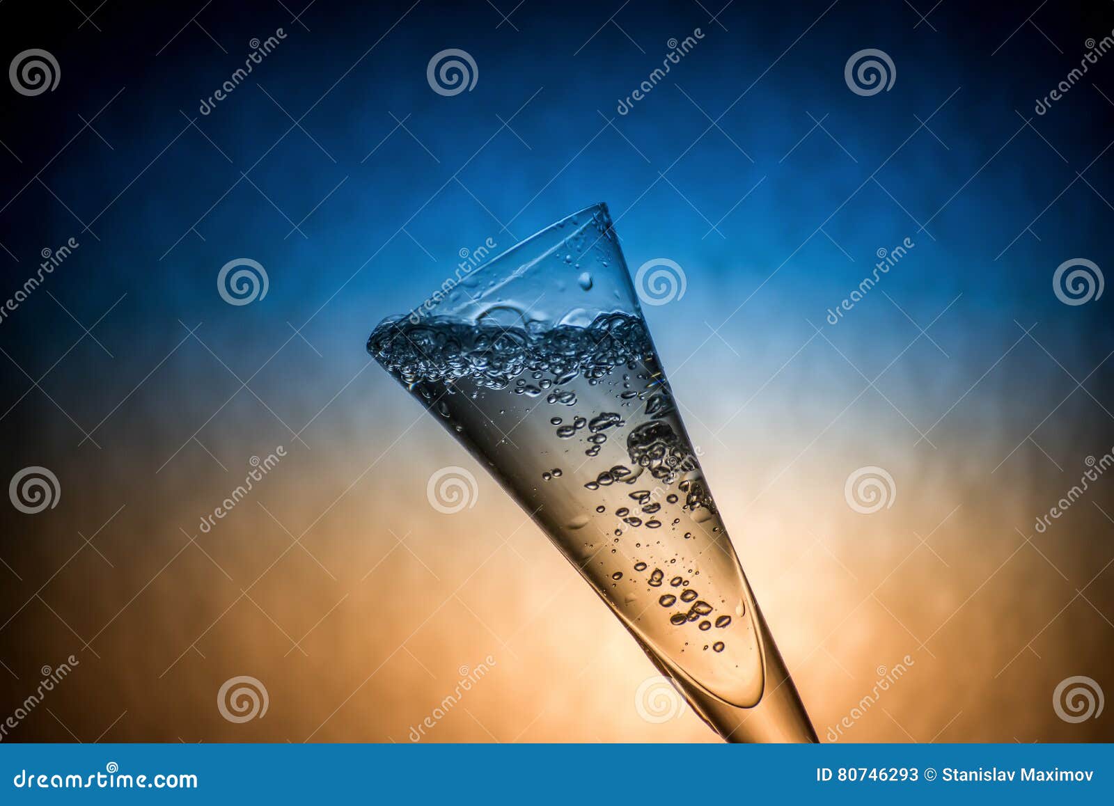 Nice Glass with Water Splashes Stock Image - Image of alcoholic ...