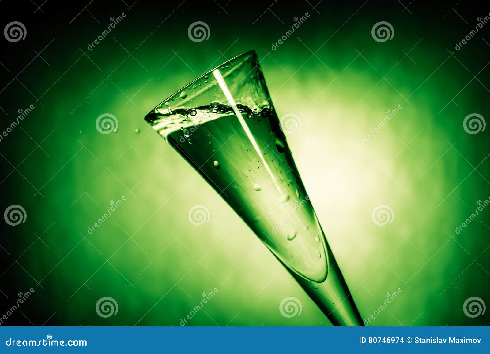 Nice Glass with Water Splashes Stock Photo - Image of blue, drop: 80746974
