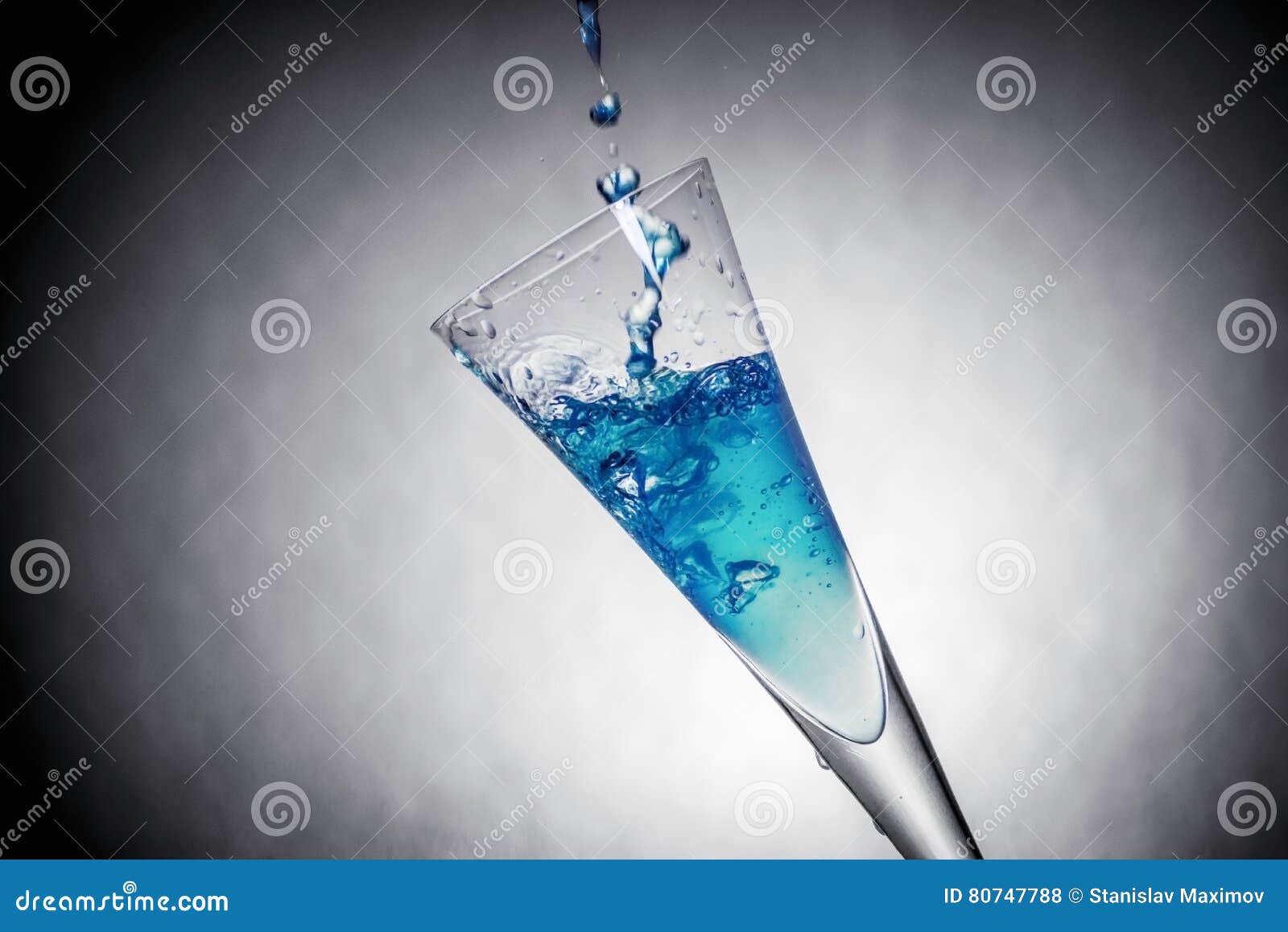 Nice Glass with Water Splashes Stock Photo - Image of color, celebrate ...