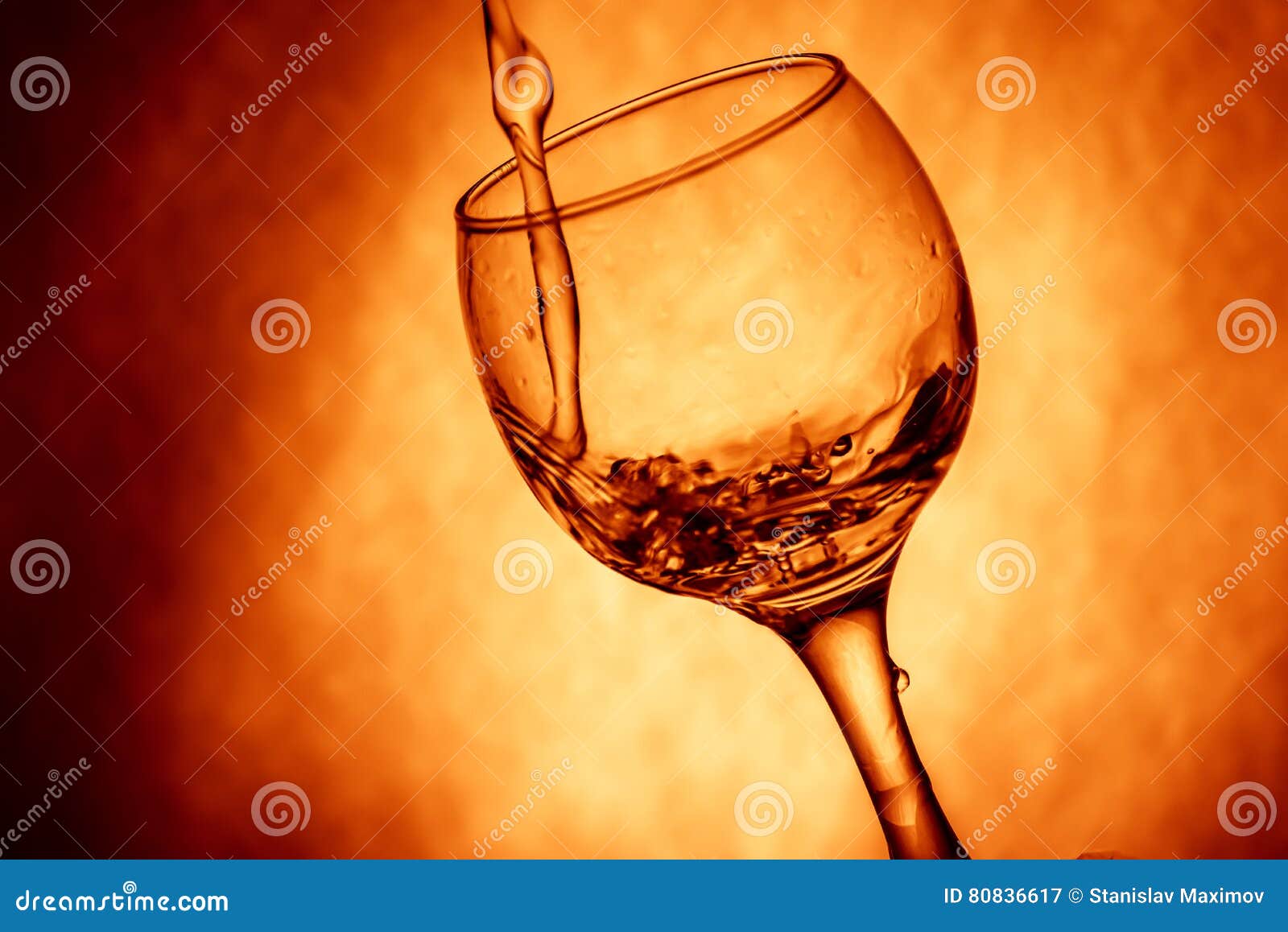 Nice Glass with Water Splashes Stock Image - Image of cocktail, nice ...