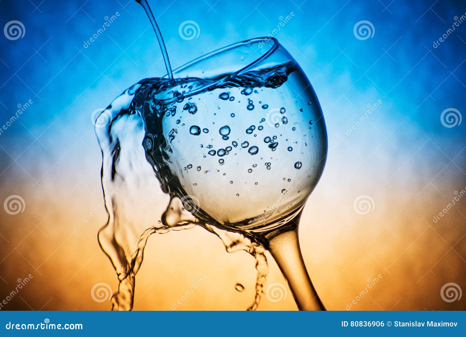 Nice Glass with Water Splashes Stock Photo - Image of juice, nice: 80836906