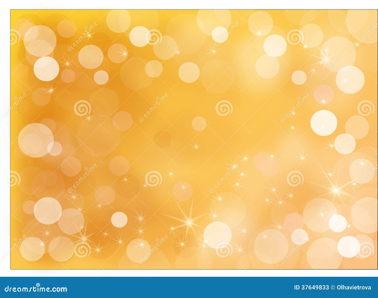 Nice Gold Autumn Tranquil Background Stock Illustration - Illustration ...