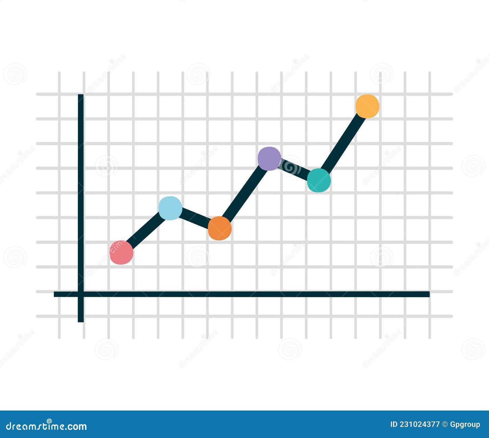 Nice graph design stock vector. Illustration of report - 231024377