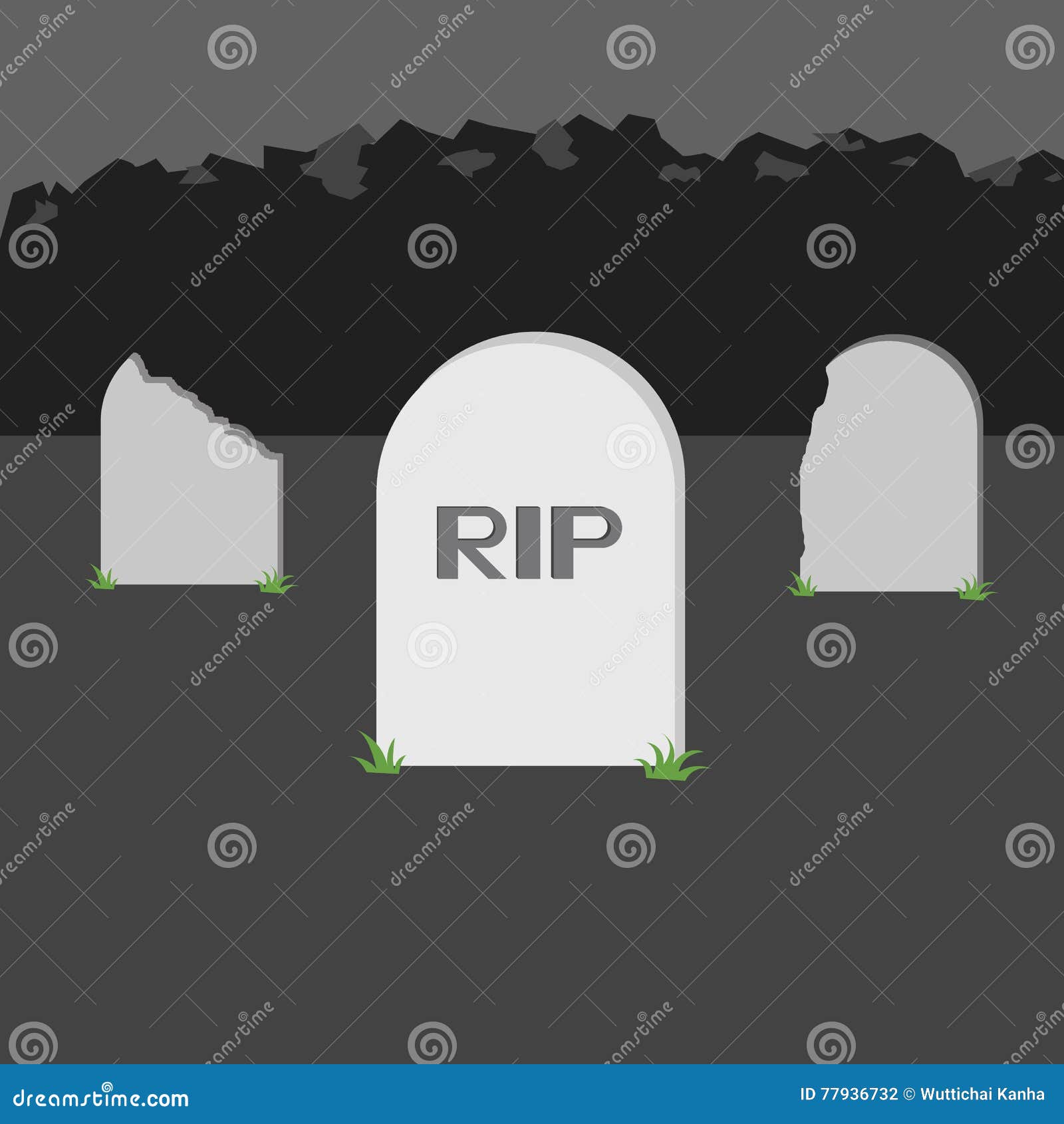 Nice grave rip icon of stock vector. Illustration of holiday - 77936732