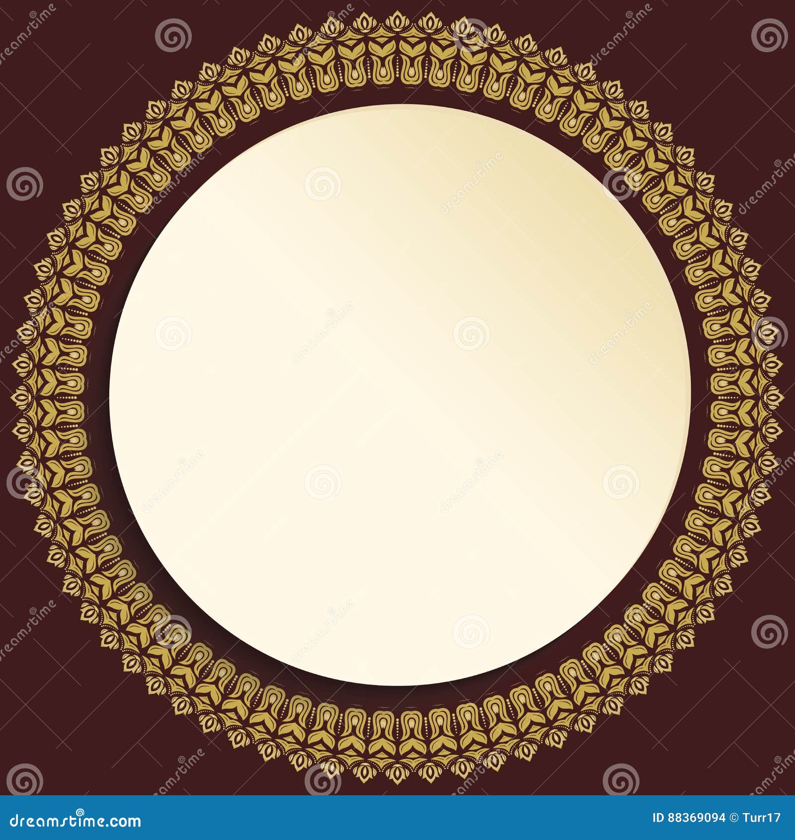 Nice Greeting Card stock illustration. Illustration of ornamental ...