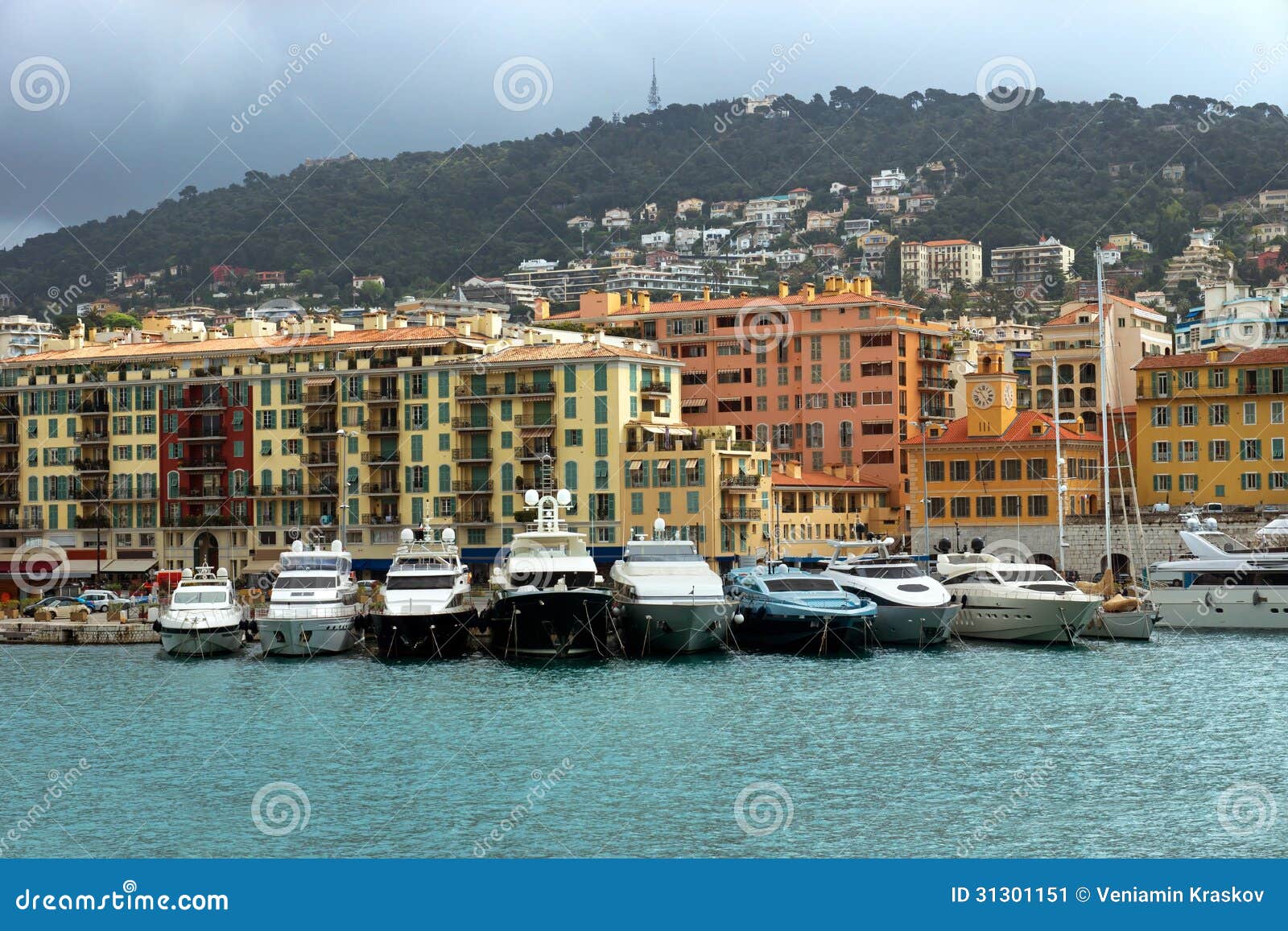 Nice - harbour and port stock image. Image of city, boat - 31301151