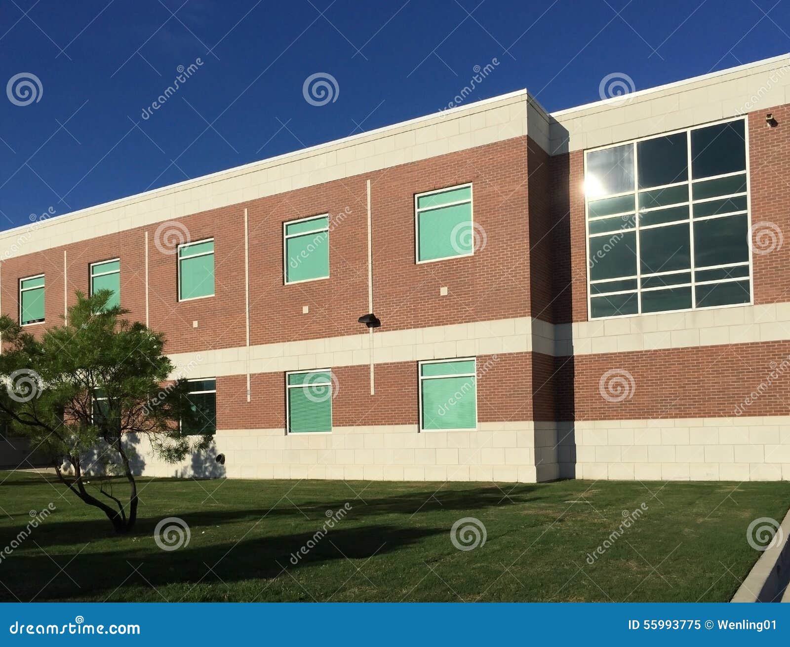 Nice high school stock image. Image of classroom, brightened - 55993775