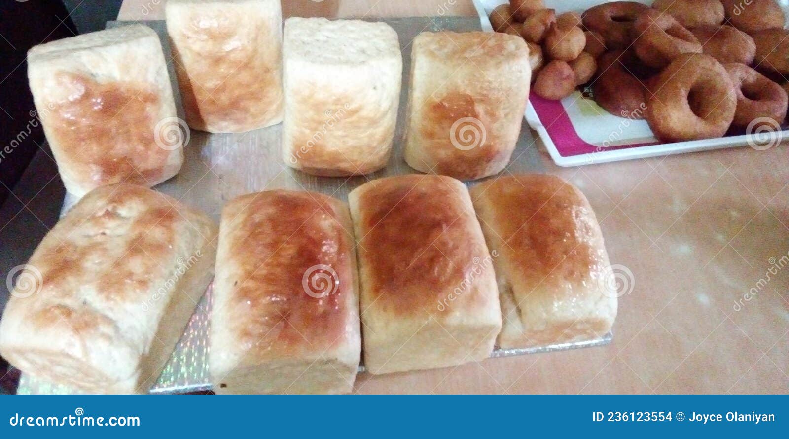 Nice Home made bread stock photo. Image of icing, dairy - 236123554