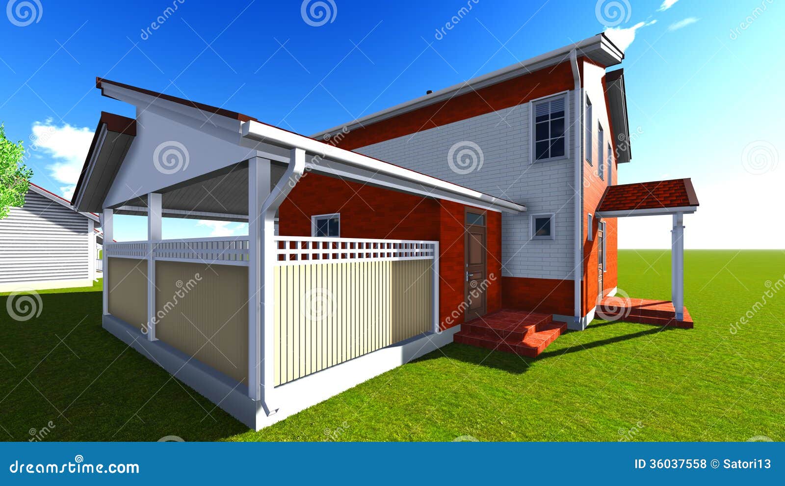 Nice Homes in Neighborhood stock photo. Image of large - 36037558