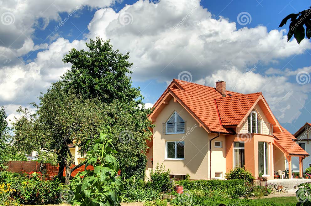 NICE HOUSE stock image. Image of loan, offer, purchasing - 14839623