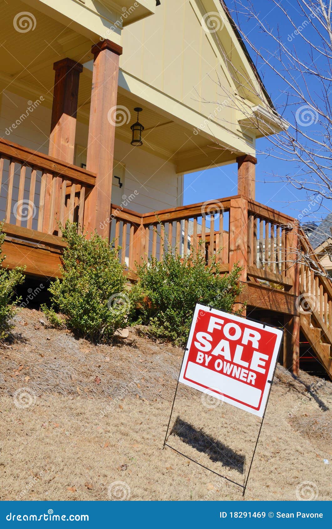Nice House for Sale stock image. Image of lawn, sales - 18291469