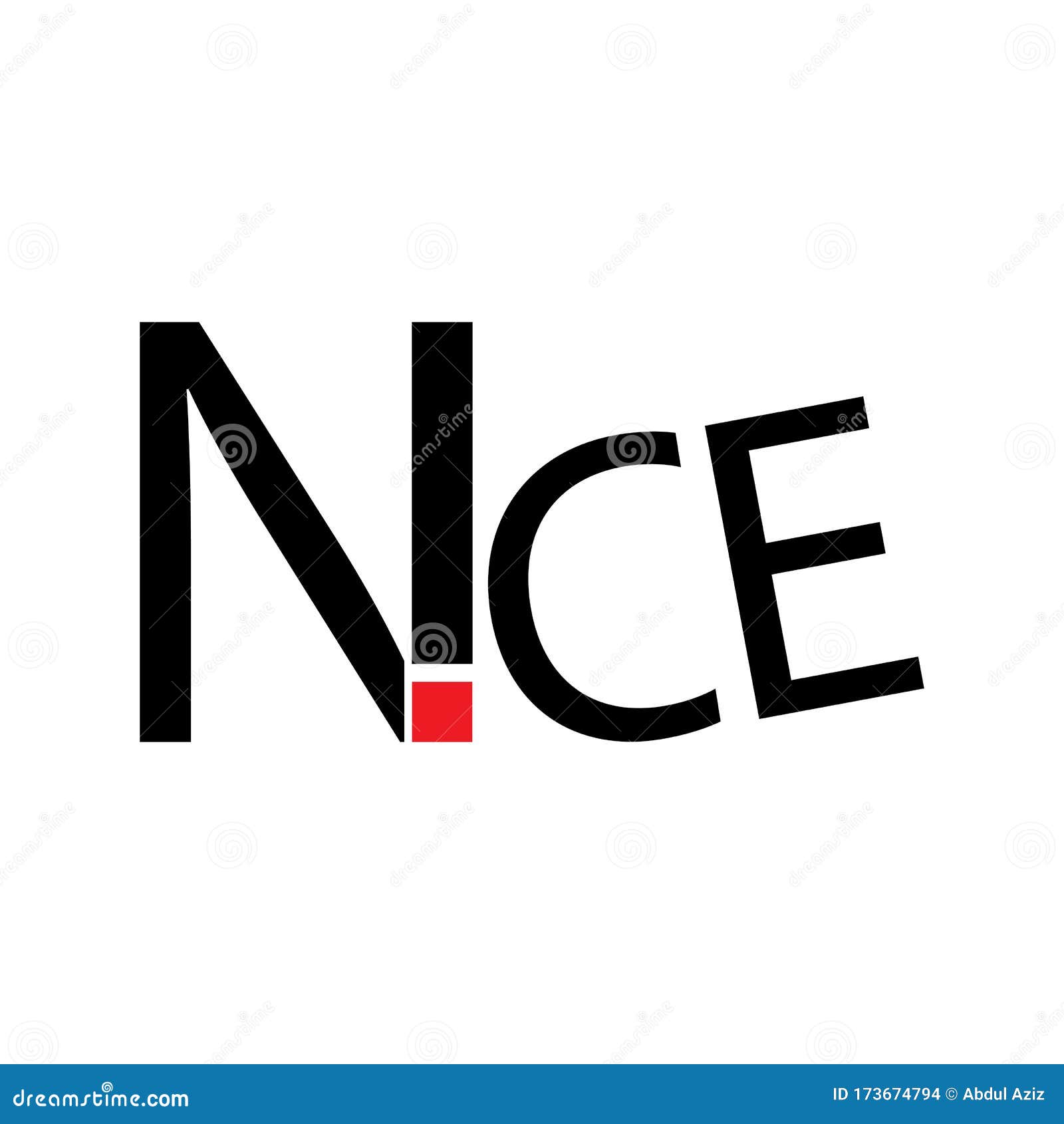 Nice icon logo vector stock vector. Illustration of vector - 173674794
