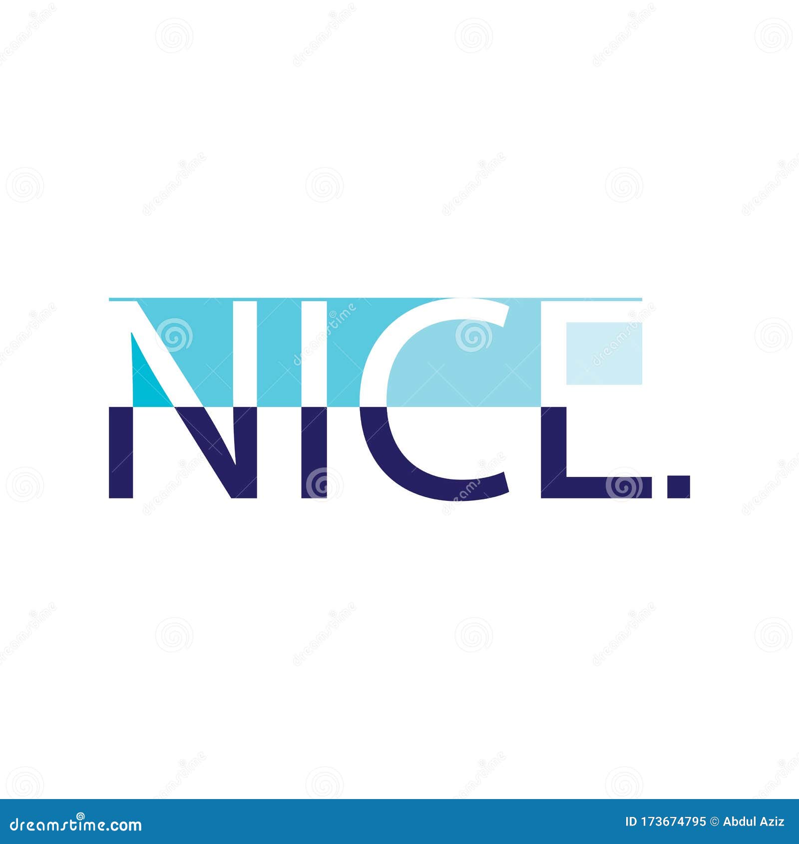Nice icon logo vector stock vector. Illustration of beautiful - 173674795
