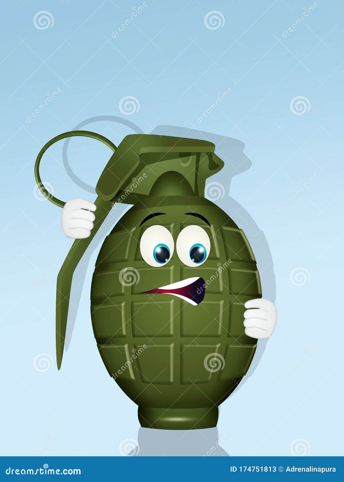 Illustration of grenade stock illustration. Illustration of nice ...