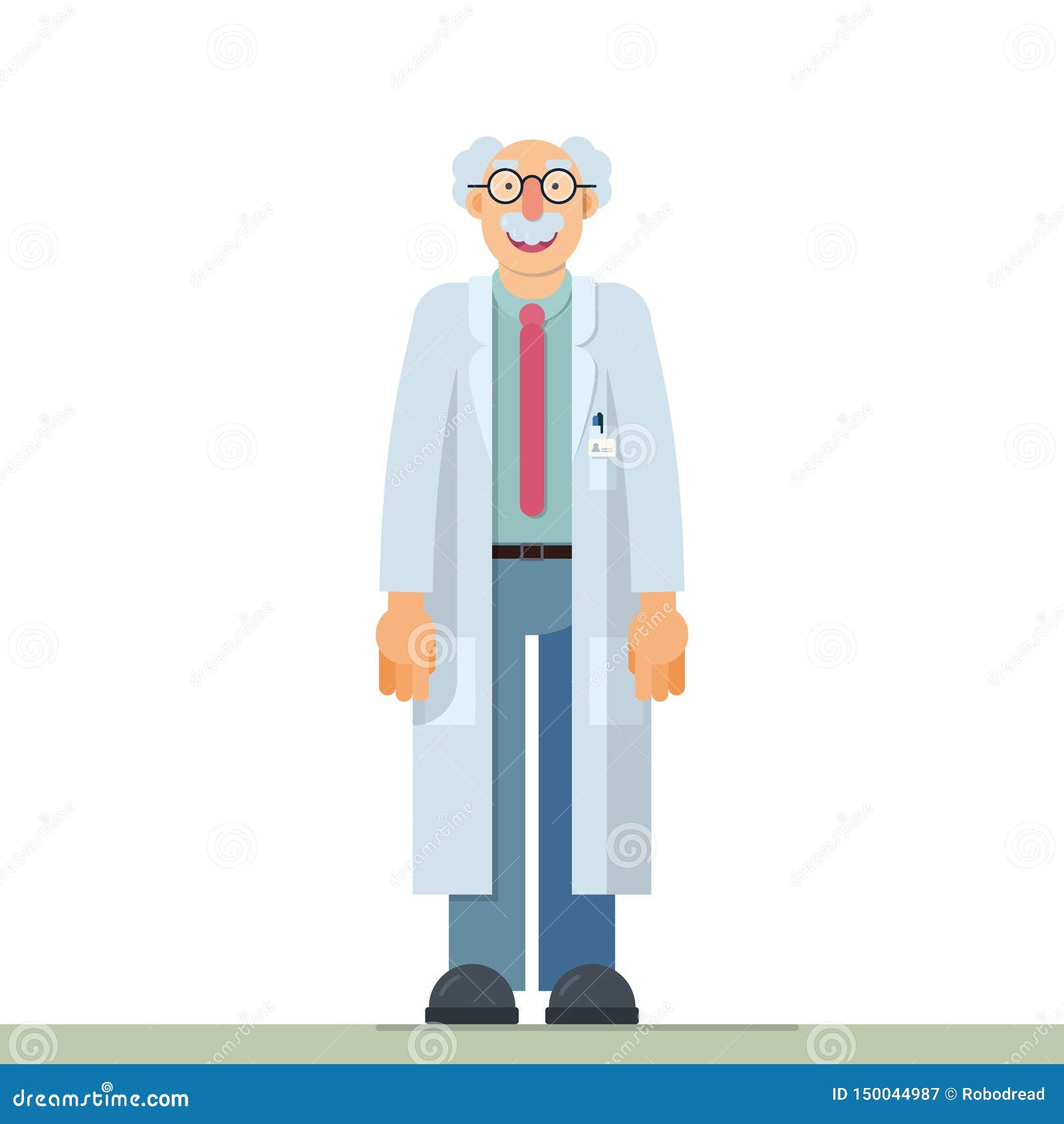 Nice Illustration of Inventor Scientist Stock Vector - Illustration of ...