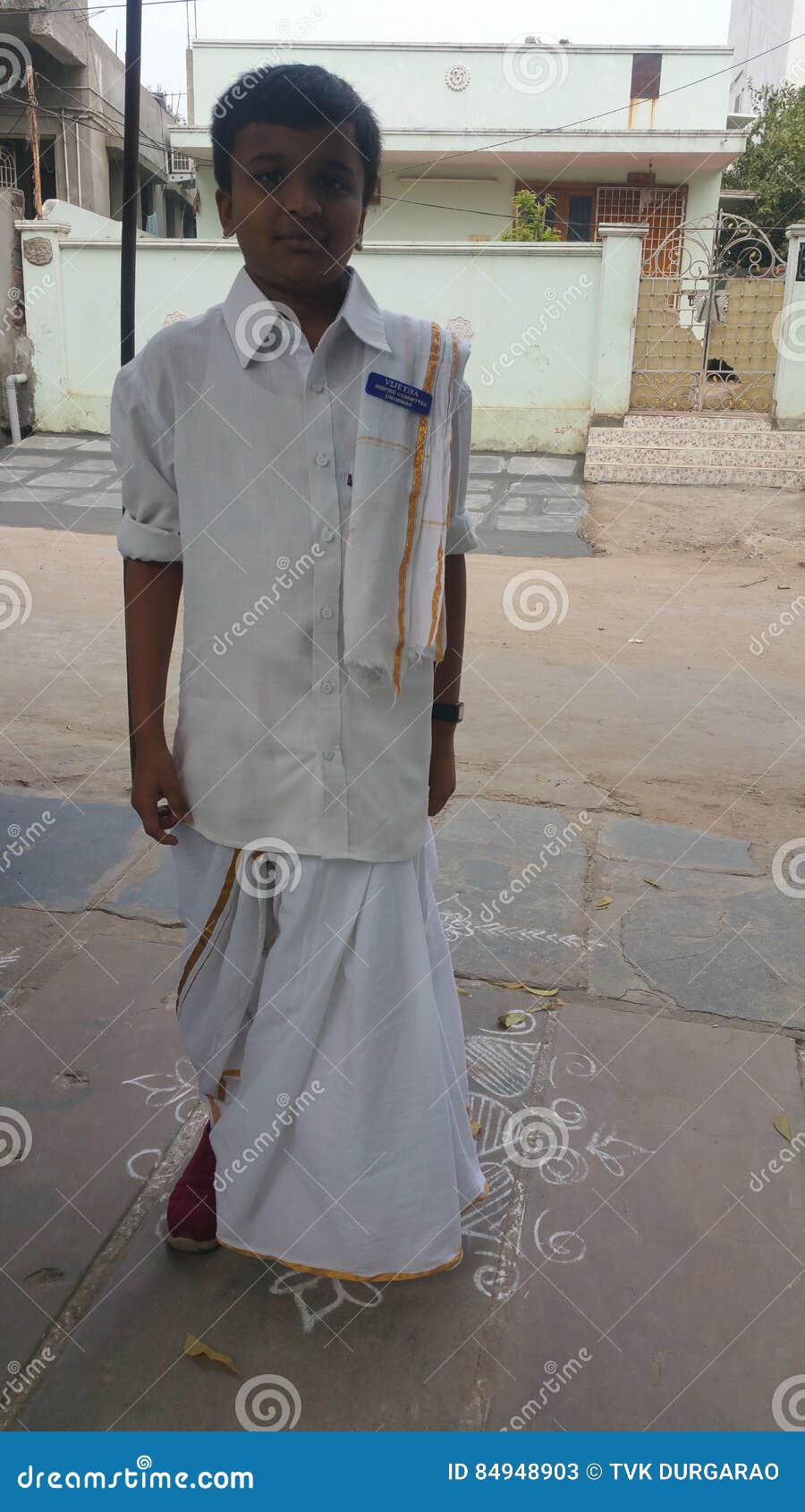 Nice Indian Traditional Getup Editorial Stock Photo - Image of school ...