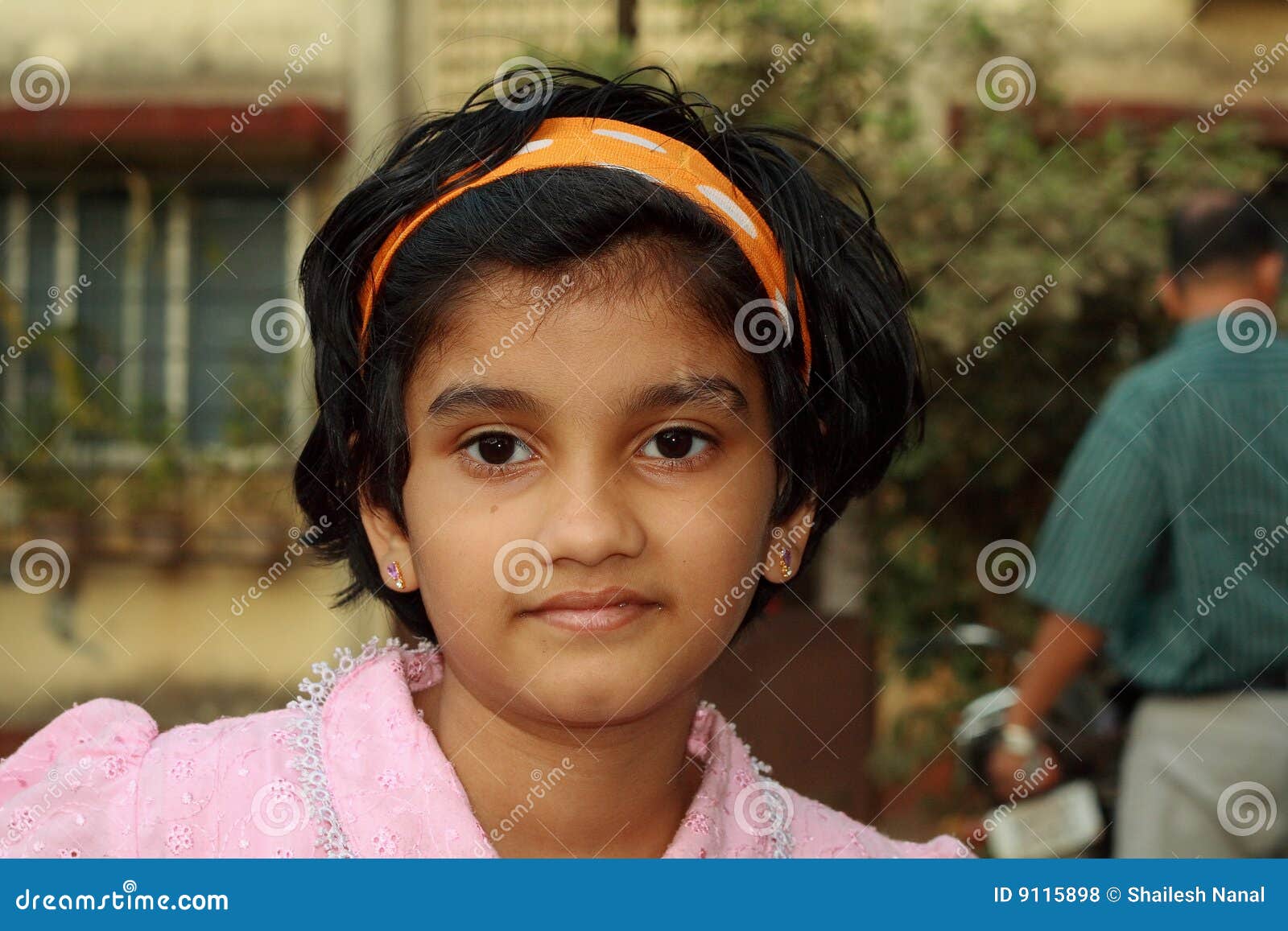 Nice innocent face stock photo. Image of portrait, color - 9115898