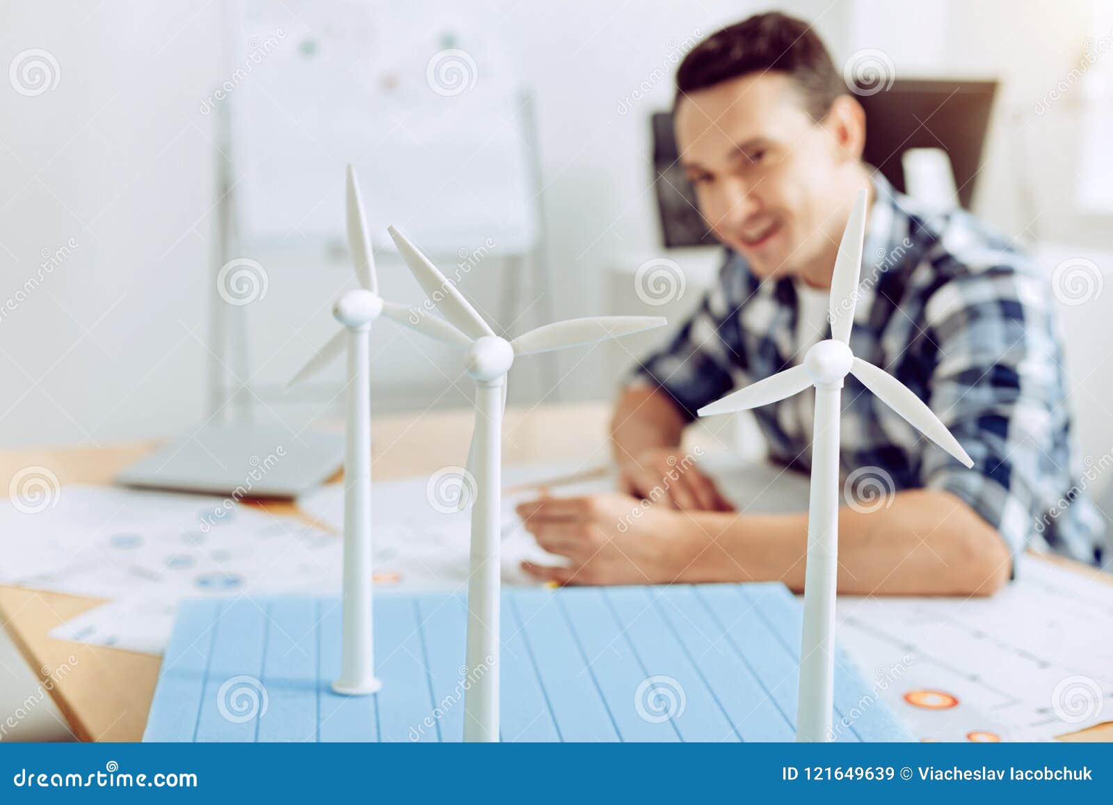Young Engineer Being Inspired by a Wonderful Invention Stock Image ...