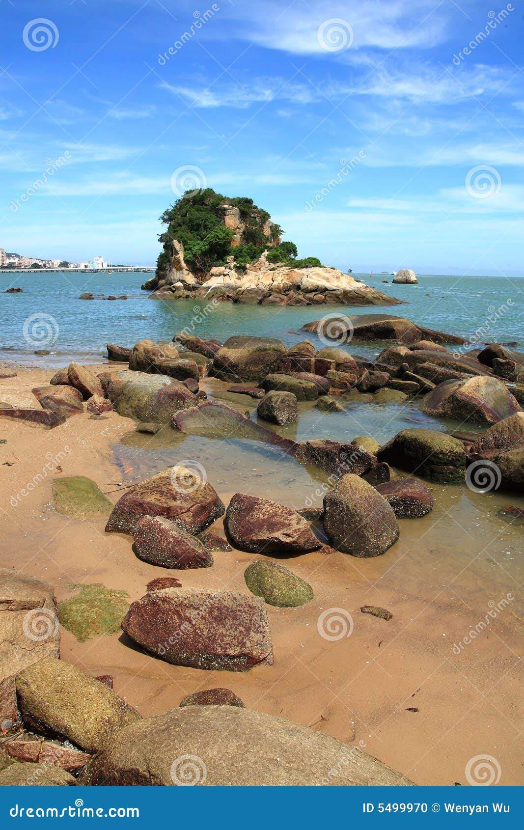 Nice Island stock photo. Image of china, ocean, xiamen - 5499970