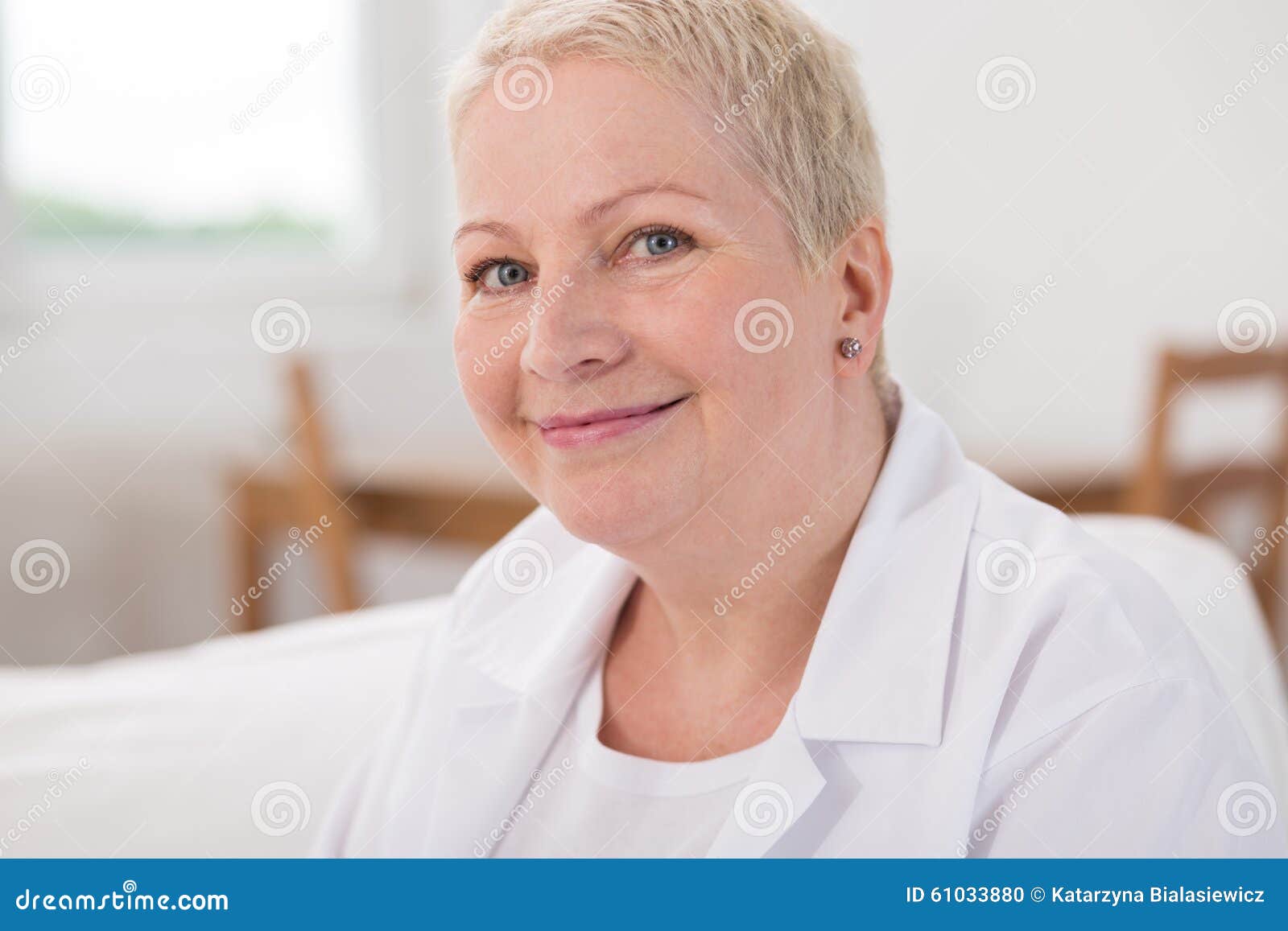 Nice and kind nurse stock photo. Image of institution - 61033880