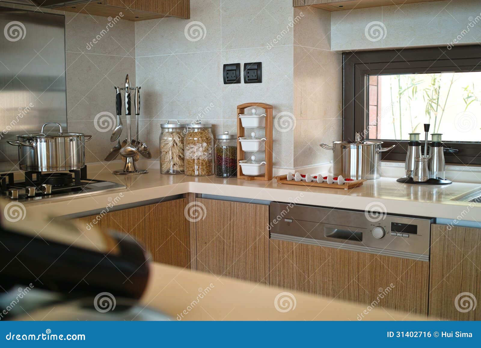 Nice kitchen stock photo. Image of home, preparation - 31402716