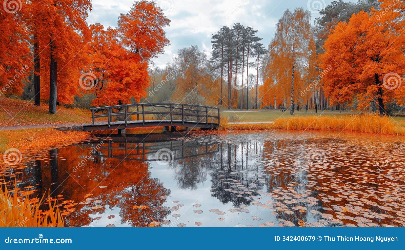 Nice Landscape Theme for Wallpaper Stock Image - Image of maple, garden ...