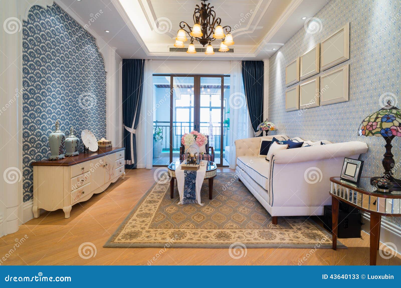 Nice living room stock image. Image of home, decoration - 43640133