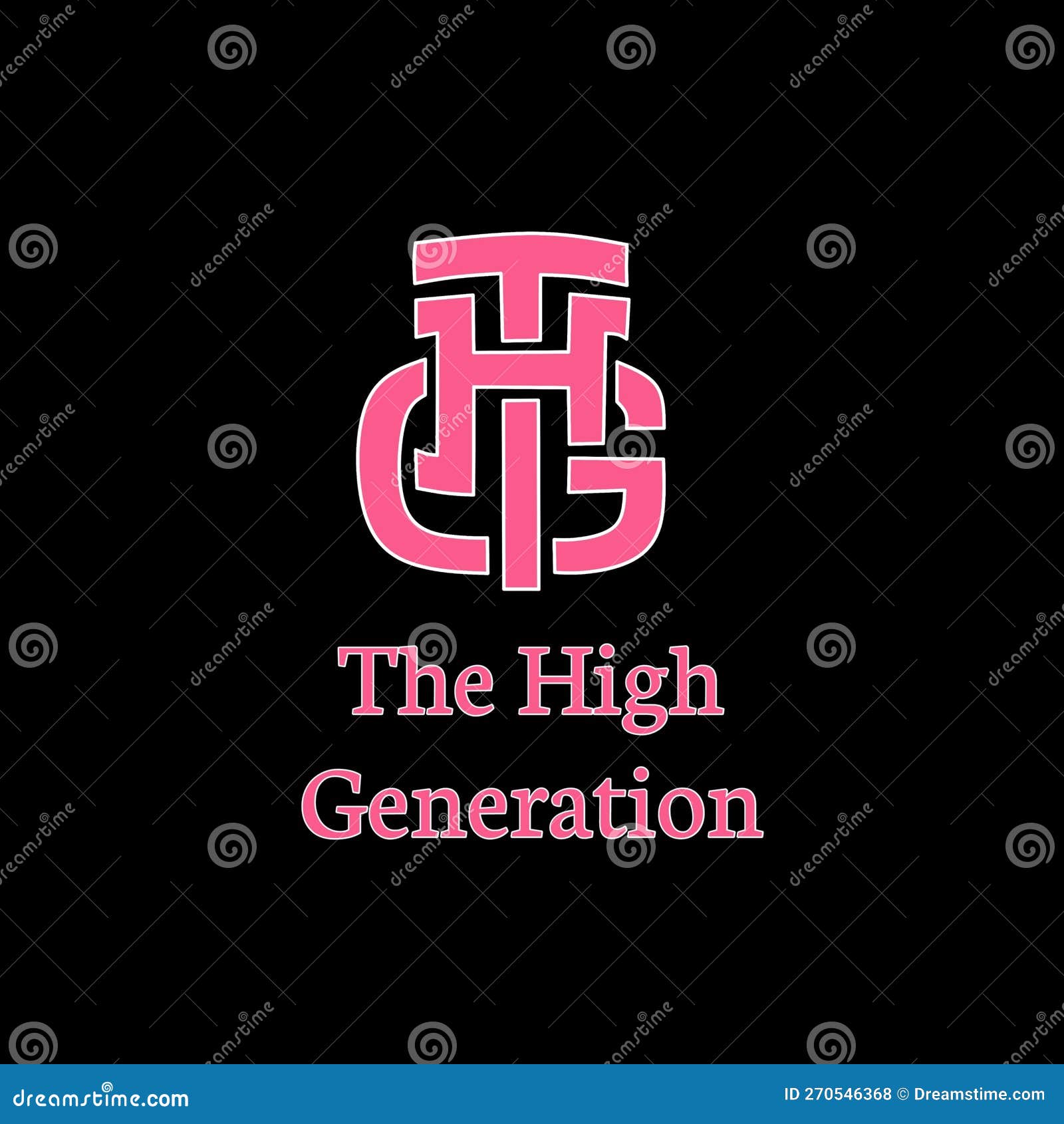 Nice Logo with a Luxurious Impression for Your Company Stock Photo ...