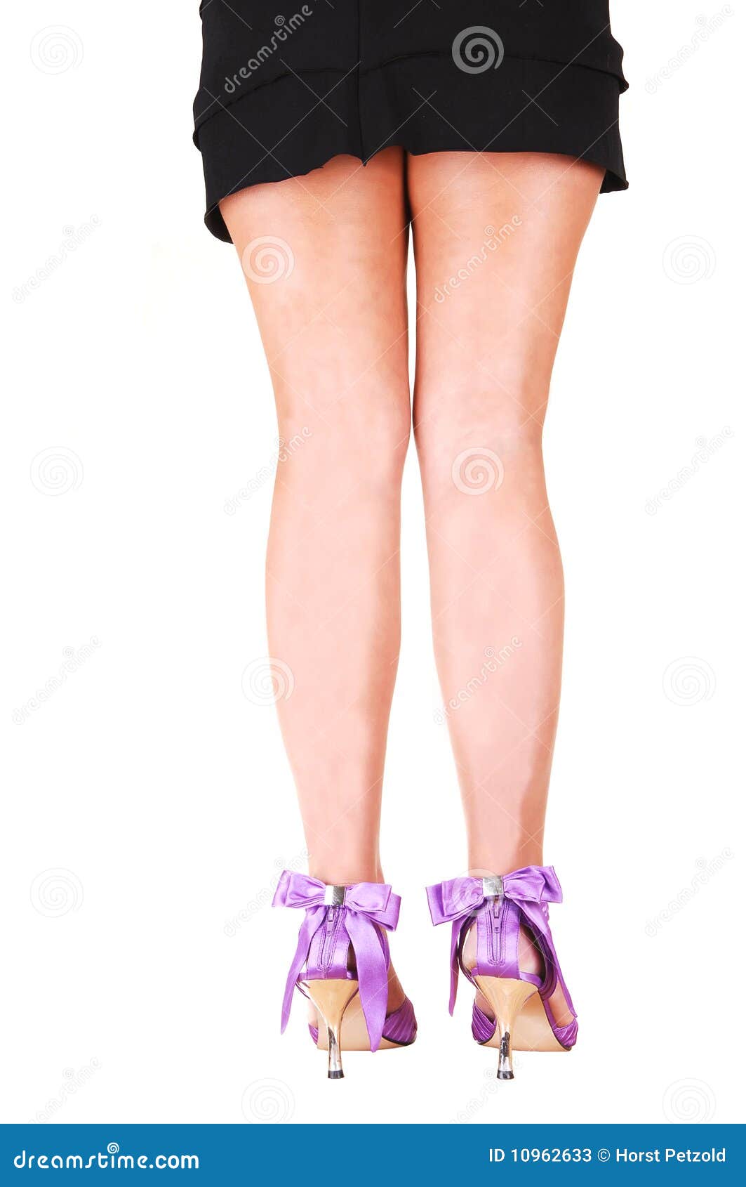 Nice long legs. stock image. Image of dress, isolated - 10962633