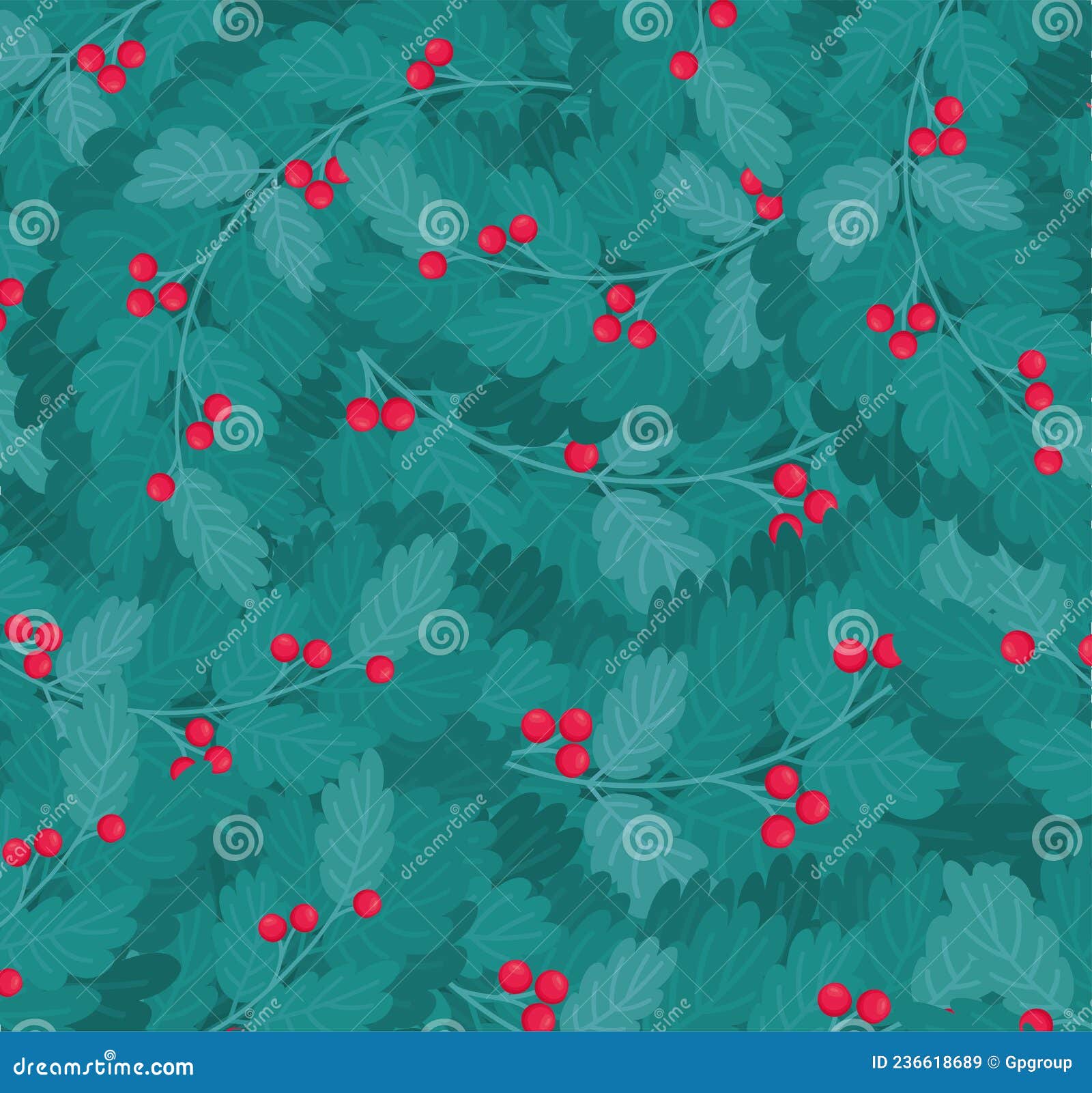 Nice mistletoe poster stock vector. Illustration of tree - 236618689