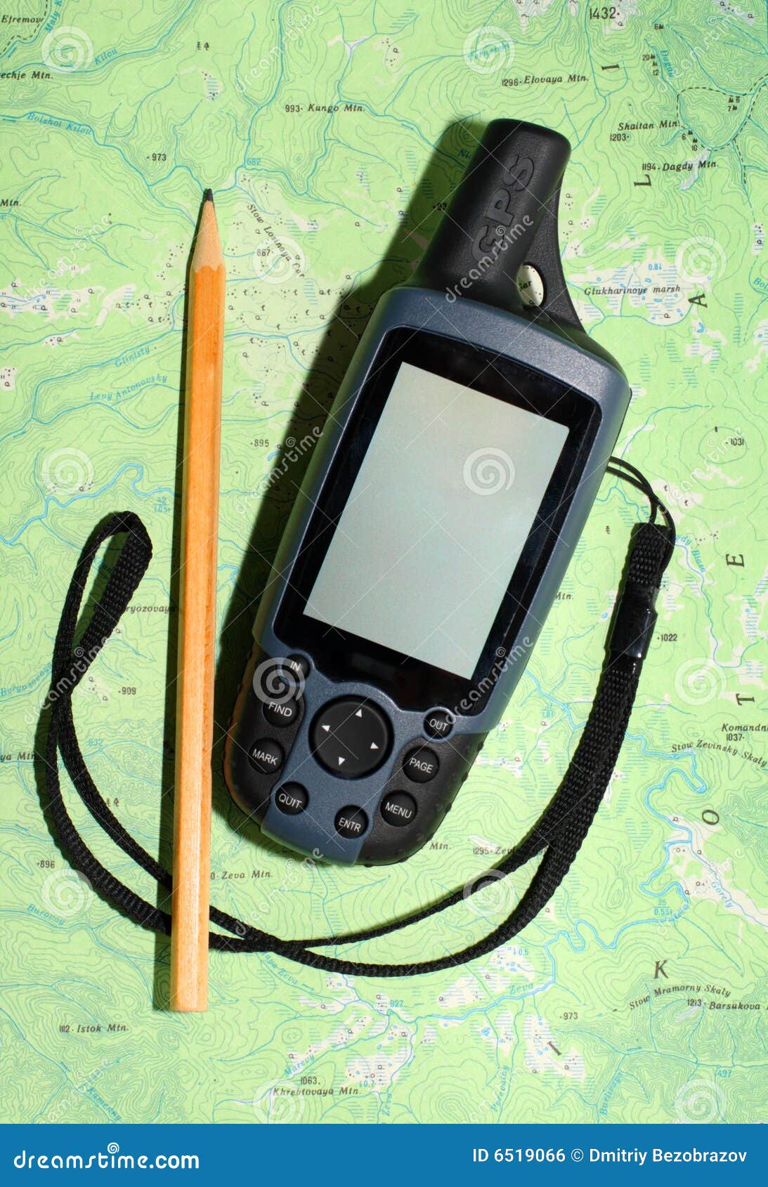 The Nice Mobile GPS Receiver Stock Photo - Image of gadget, frame: 6519066