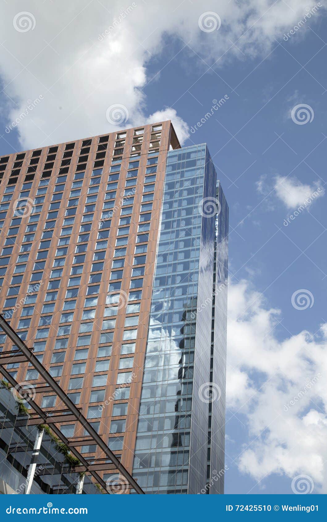 Nice Modern Buildings in Downtown Stock Photo - Image of exterior ...