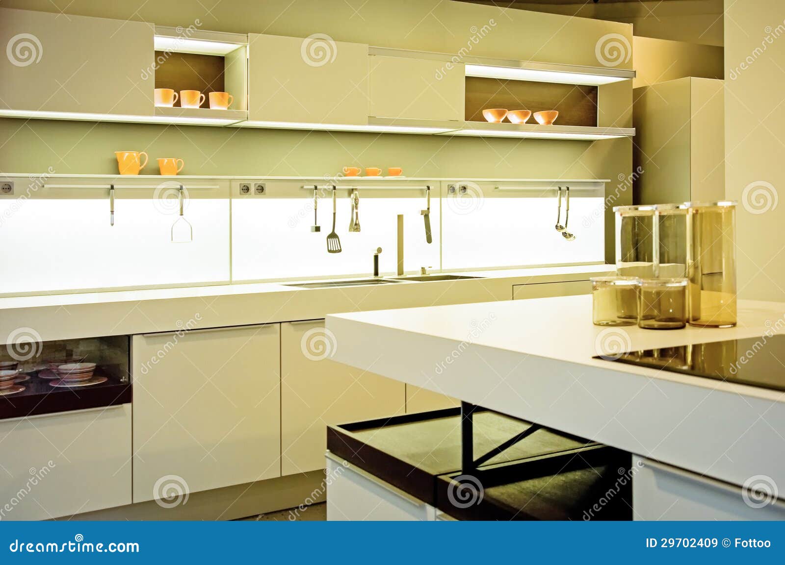 Modern kitchen stock image. Image of room, interior, sink - 29702409