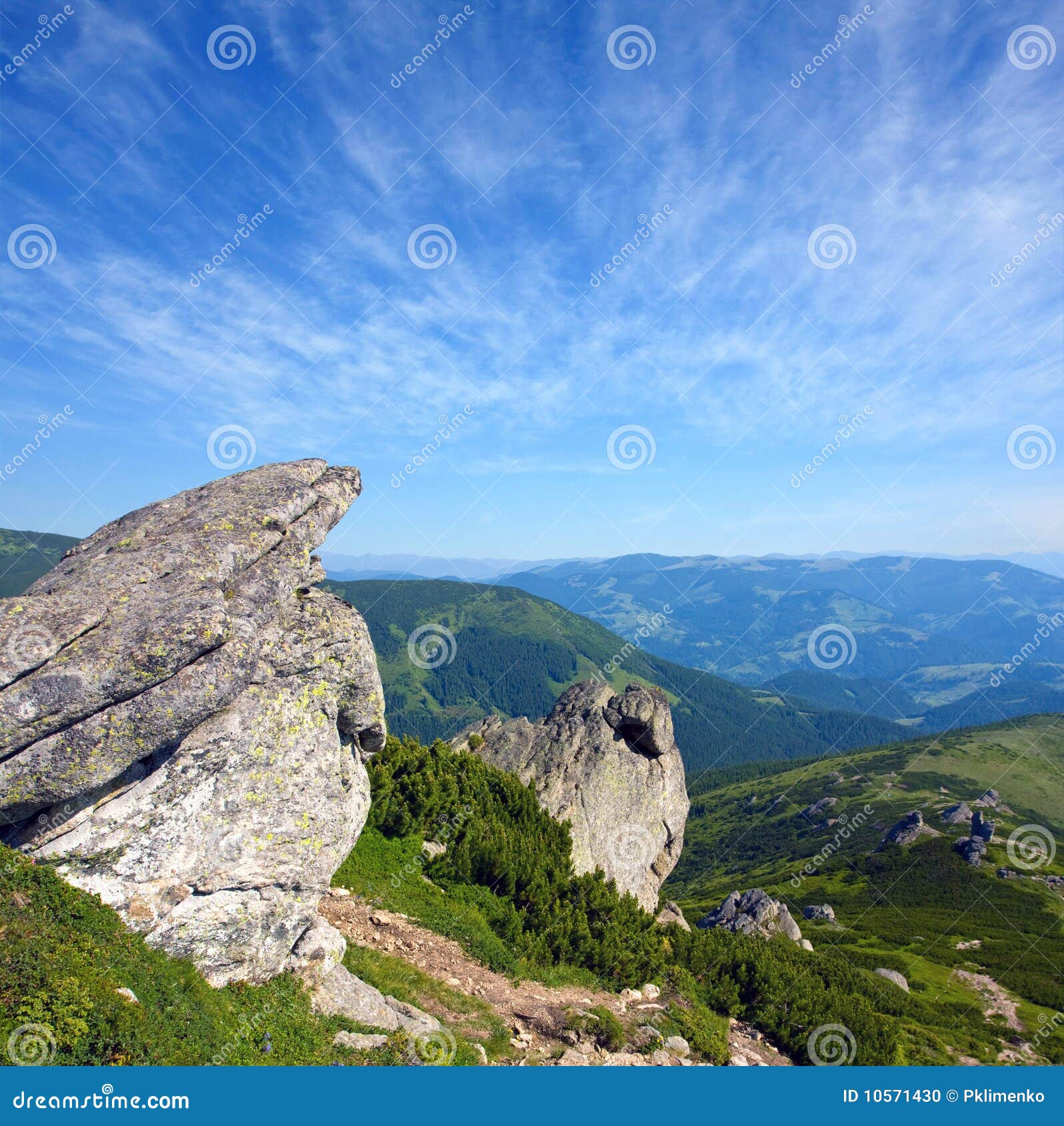 Nice mountain landscape stock photo. Image of active - 10571430