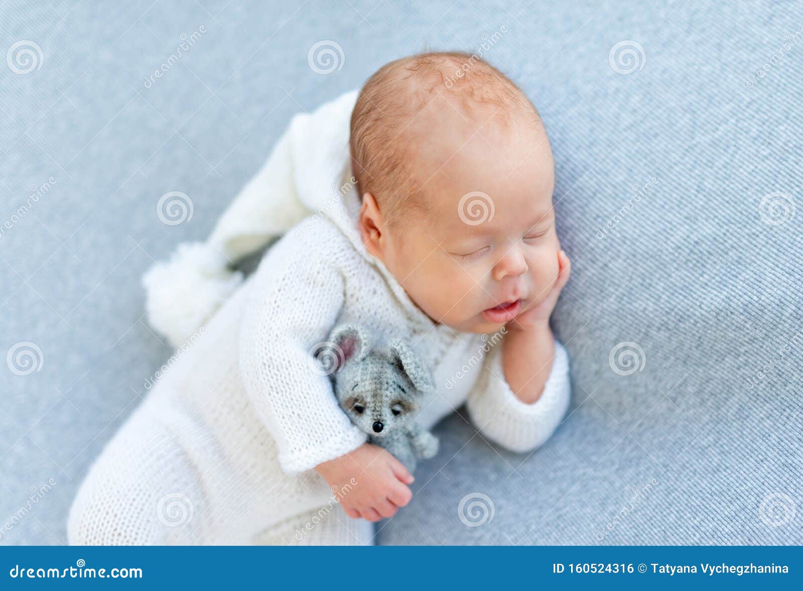 Nice newborn drowsing stock photo. Image of girl, innocence - 160524316