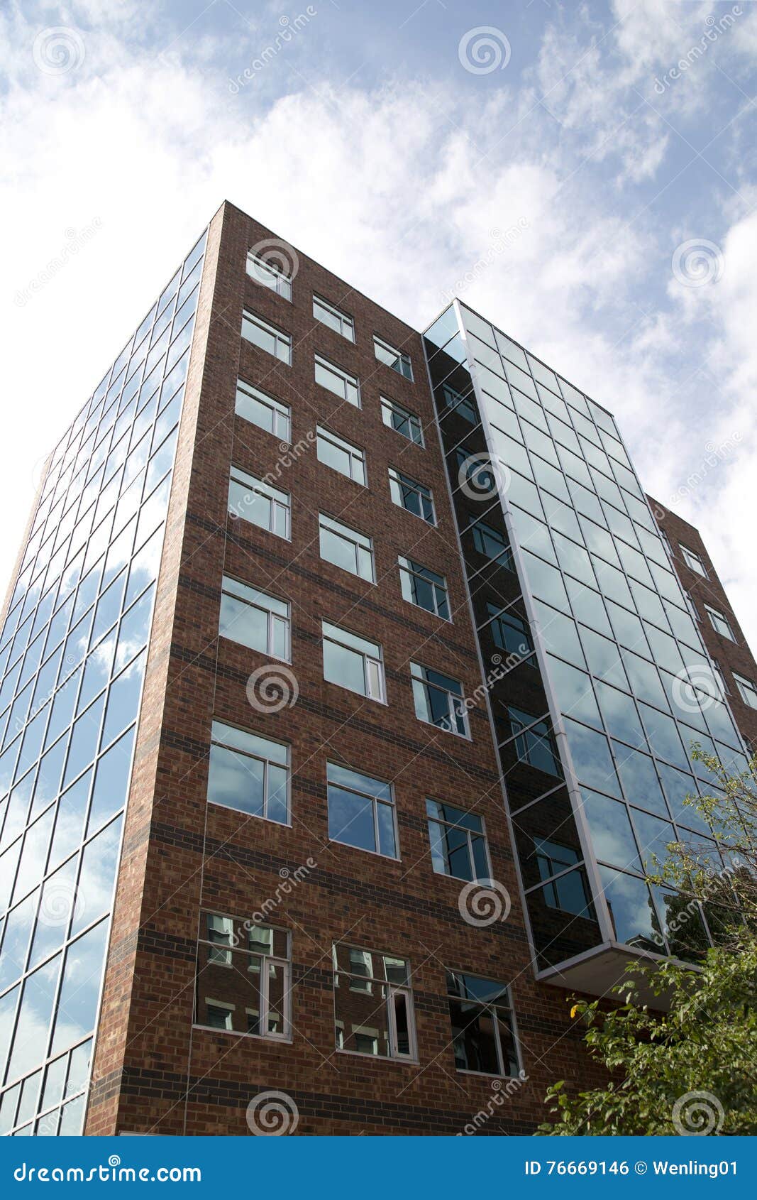 Nice Office Buildings in City Stock Photo - Image of home, glass: 76669146