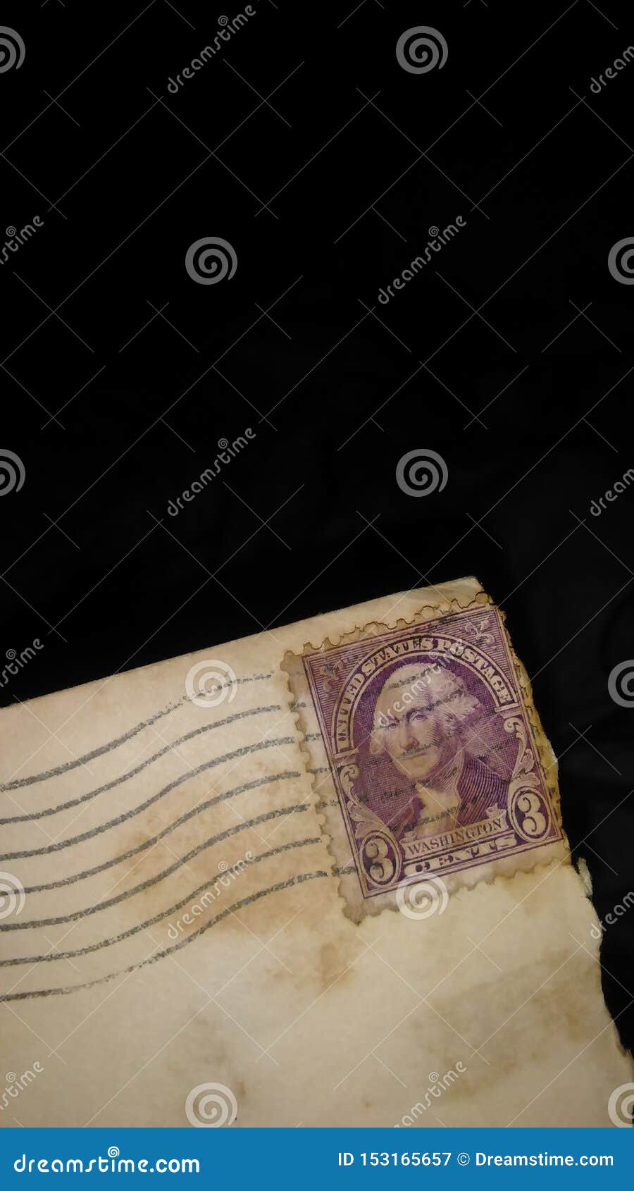 Nice Old Real Old 1917 Usa Postage Stamp Editorial Photography - Image ...