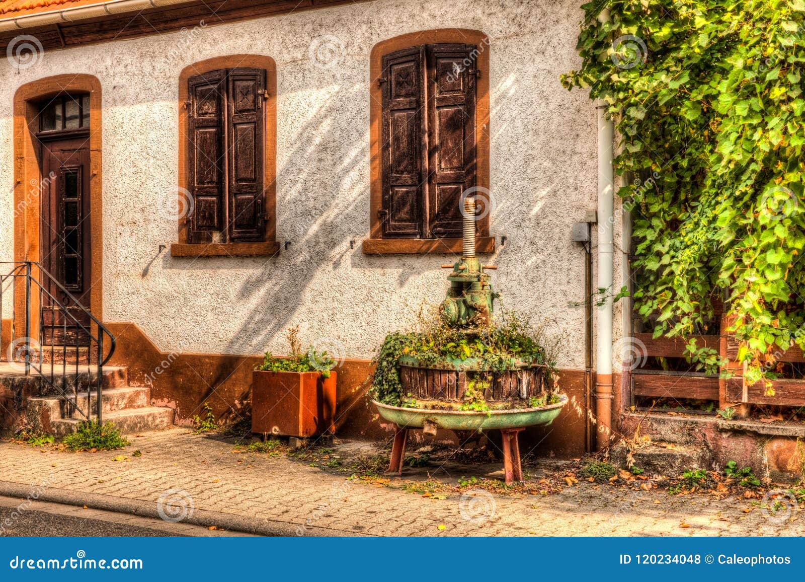 Nice old refurbished house stock photo. Image of believe - 120234048