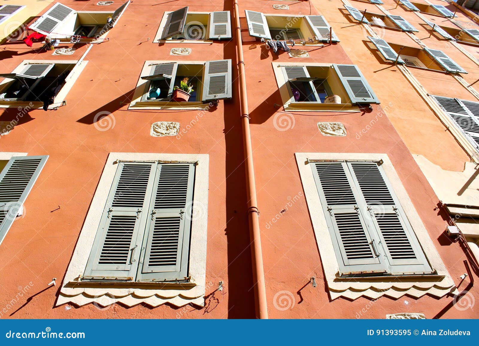 Nice Old Town, France, Spring, 2017 Stock Image - Image of france ...