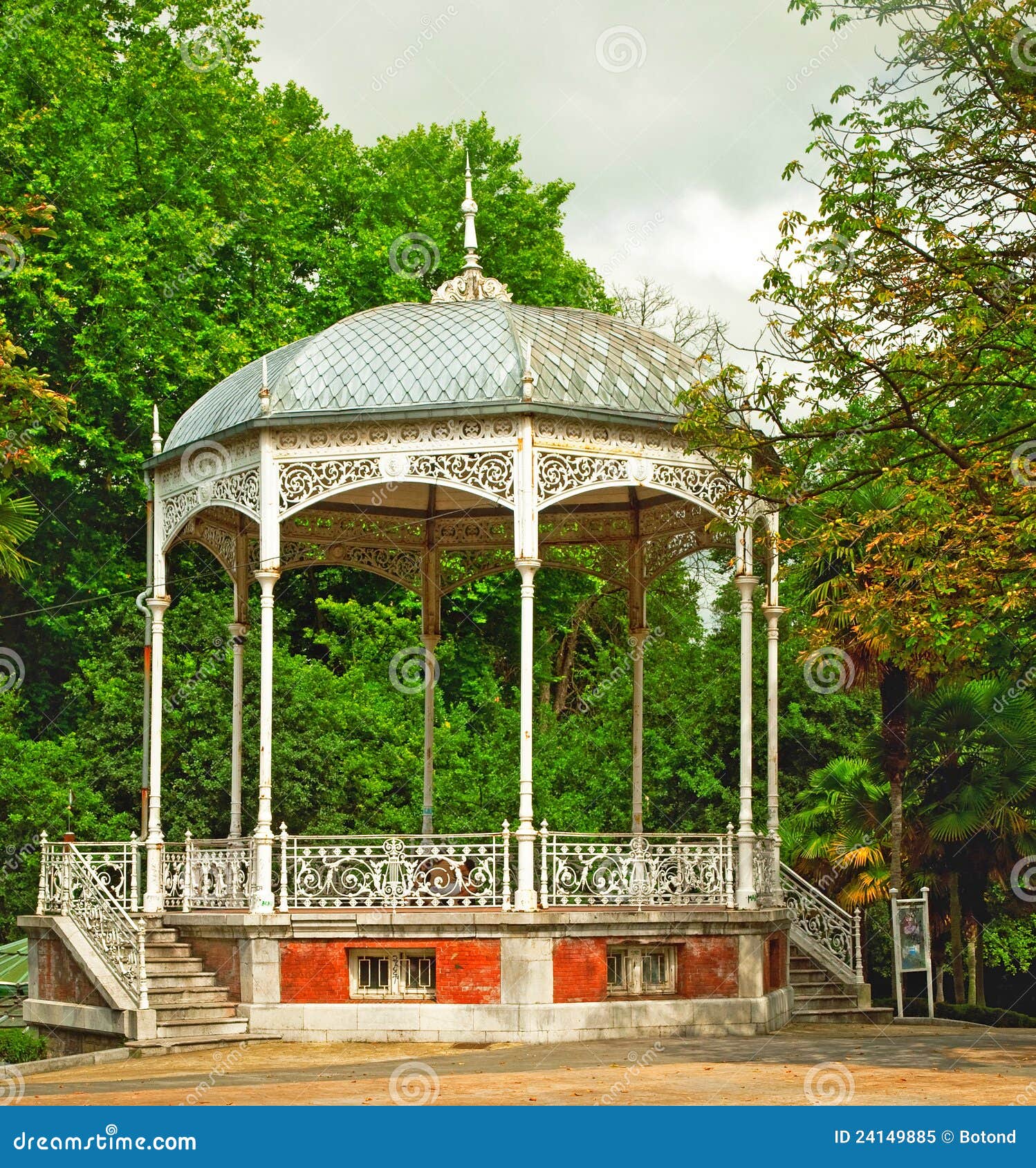 Nice park stock image. Image of park, color, city, beauty - 24149885