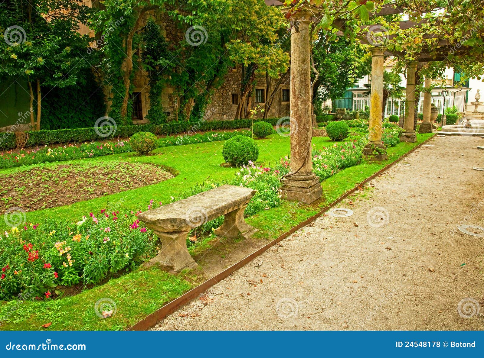 Nice park stock photo. Image of square, beauty, spring - 24548178