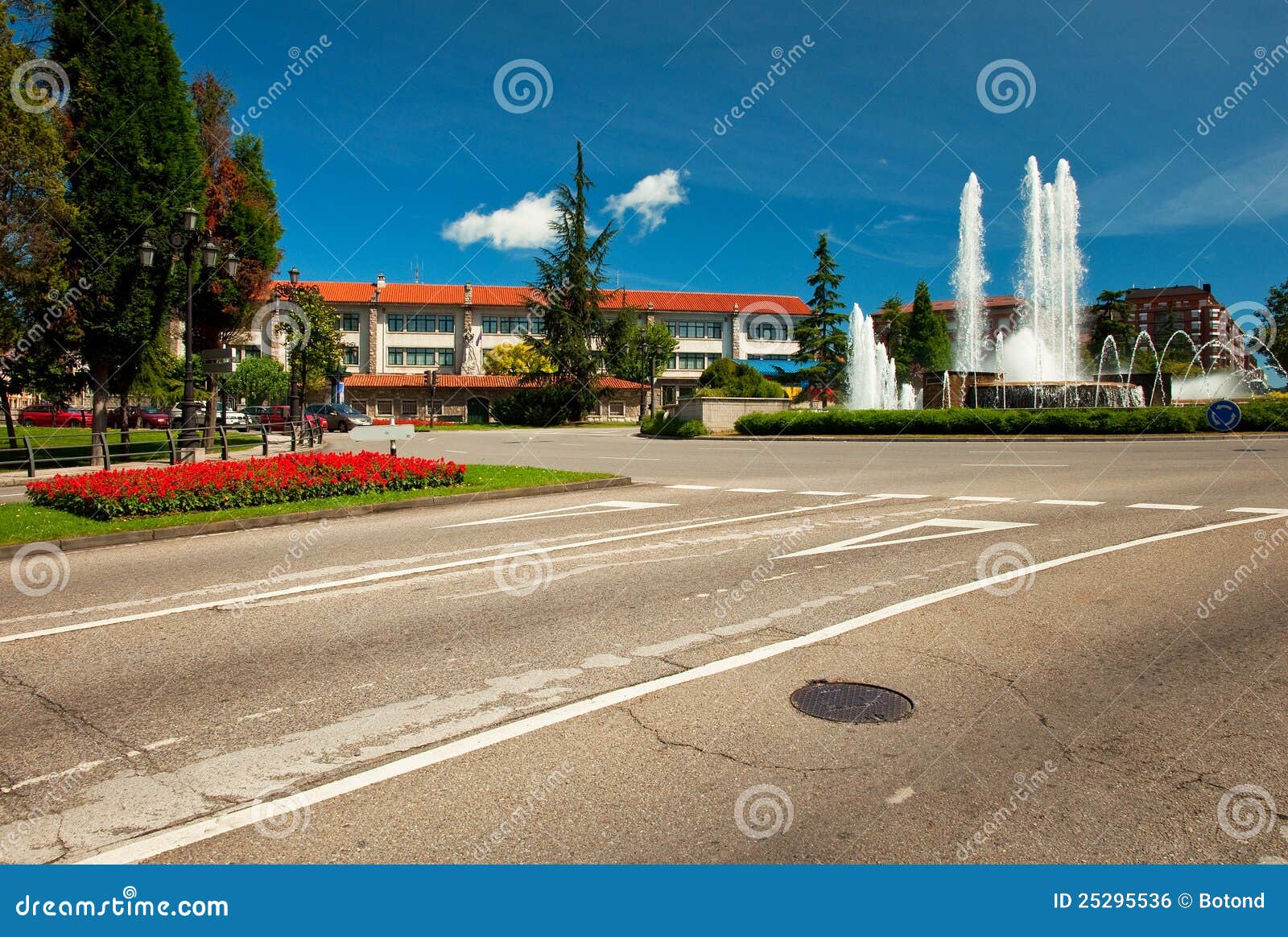Nice park stock photo. Image of building, color, landscape - 25295536