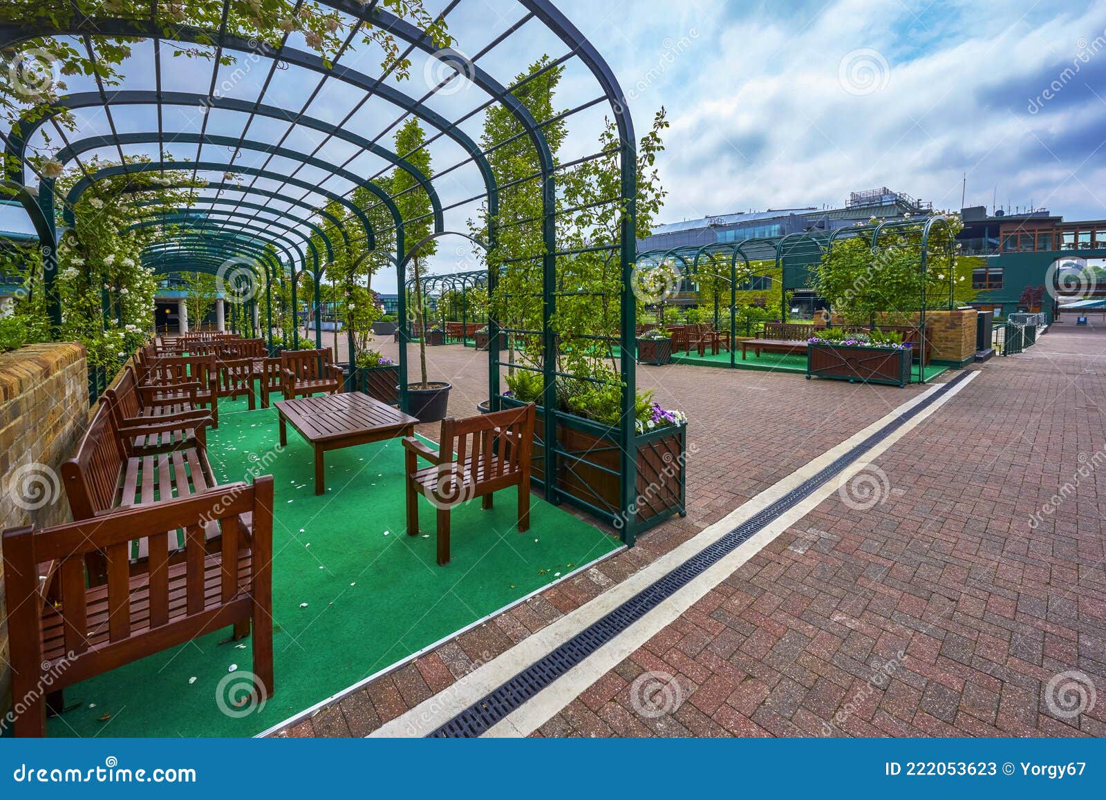Nice Park Corners at Wimbledon Editorial Stock Photo - Image of culture ...